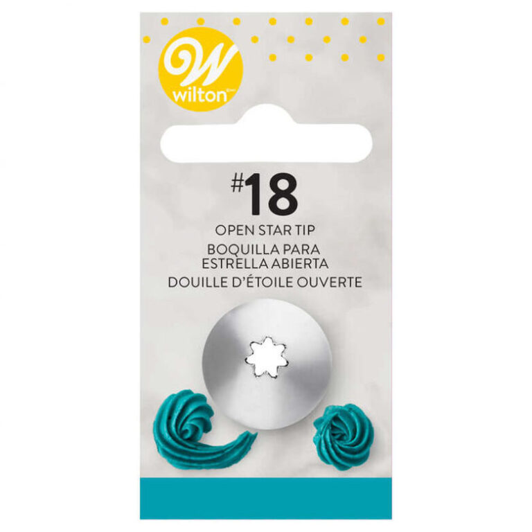 Wilton Open Star Tip #18 - 香港新東方烘焙材料專門店