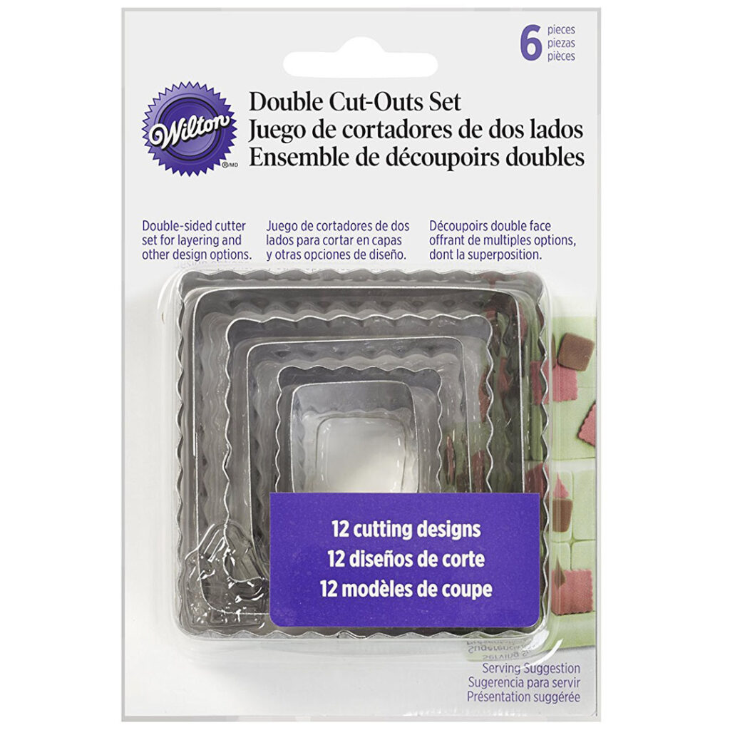 Wilton Double Cutters Square - 香港新東方烘焙材料專門店